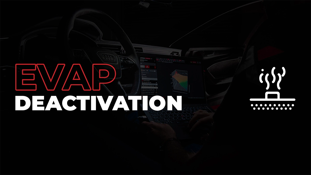 StageX Service - Evaporative Emission Control System (EVAP) Deactivation