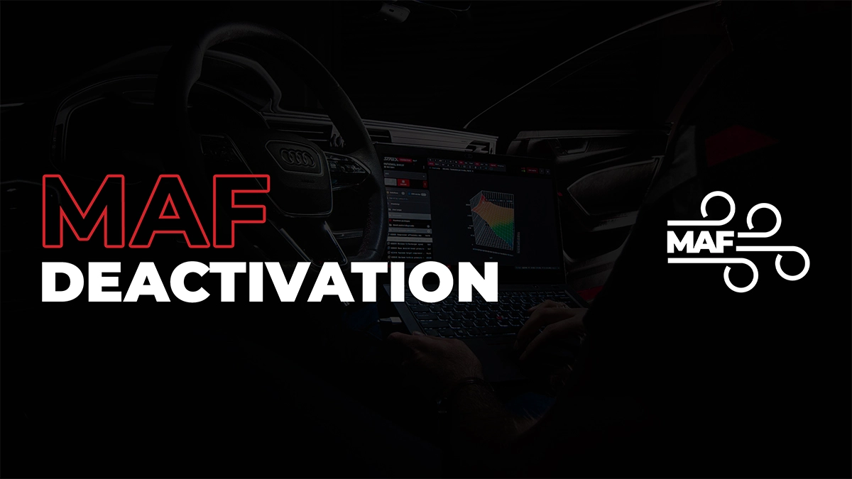 StageX Service - Mass Air Flow Sensor (MAF) Deactivation